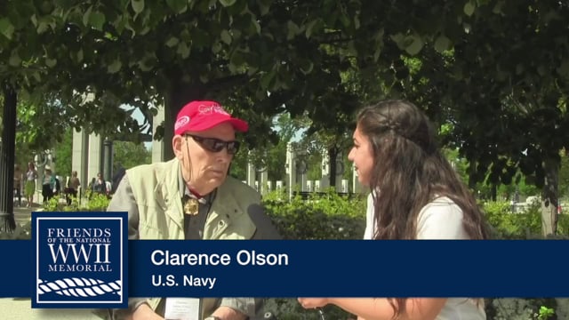 Clarence Olson | National WWII Memorial