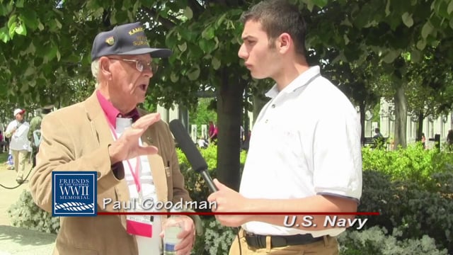 Paul Goodman | National WWII Memorial