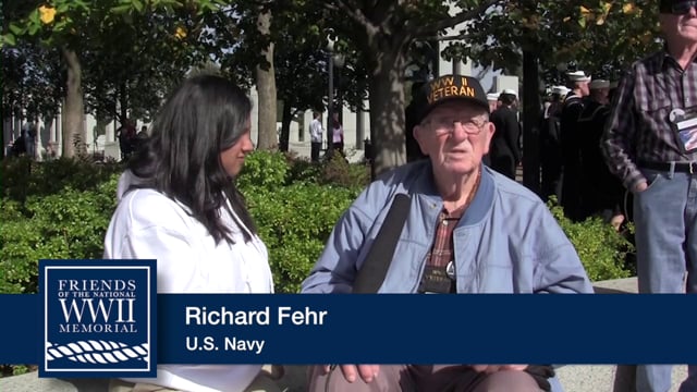 Richard Fehr | National WWII Memorial