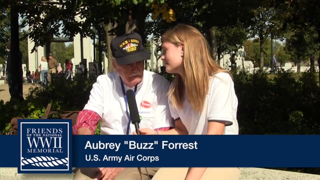 Aubrey "Buzz" Forrest | National WWII Memorial