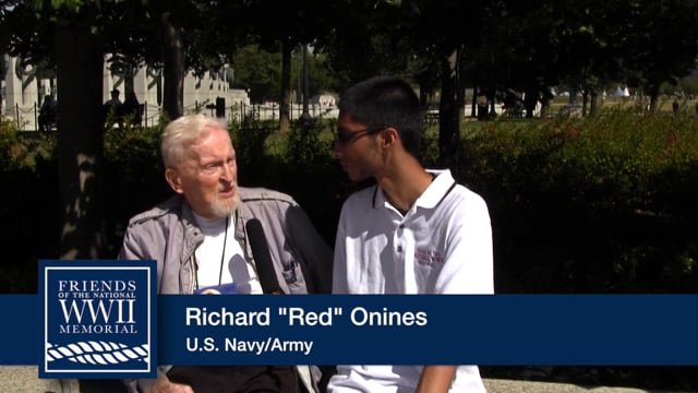Richard "Red" Onines | National WWII Memorial
