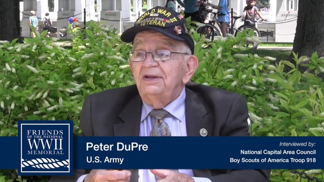 Peter DuPre | National WWII Memorial