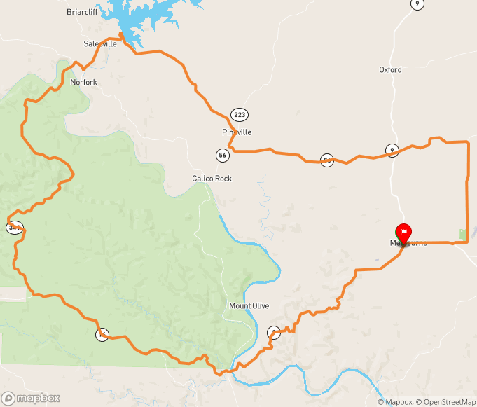 Harrison Arkansas Motorcycle Rides | The Best Routes & Roads - REVER