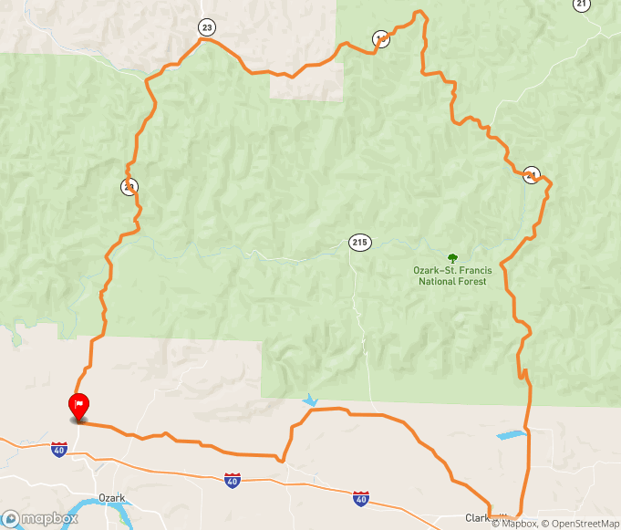 Harrison Arkansas Motorcycle Rides | The Best Routes & Roads - REVER