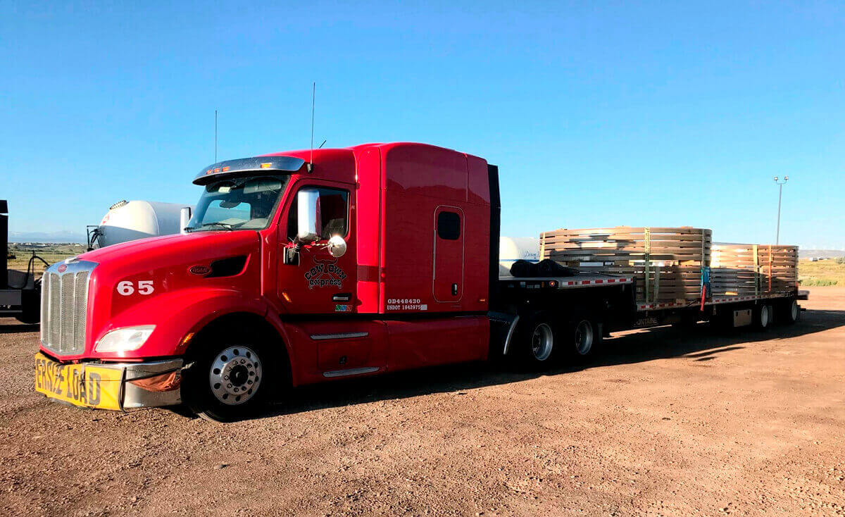 Flatbed Trucking Company | Flatbed Shipping | Cowtown Express