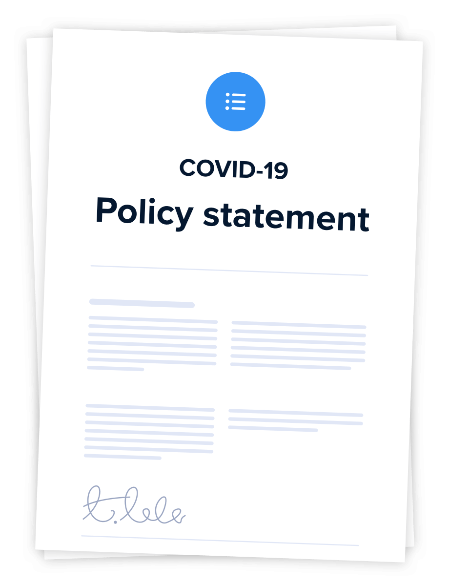 COVID-19 policy statement