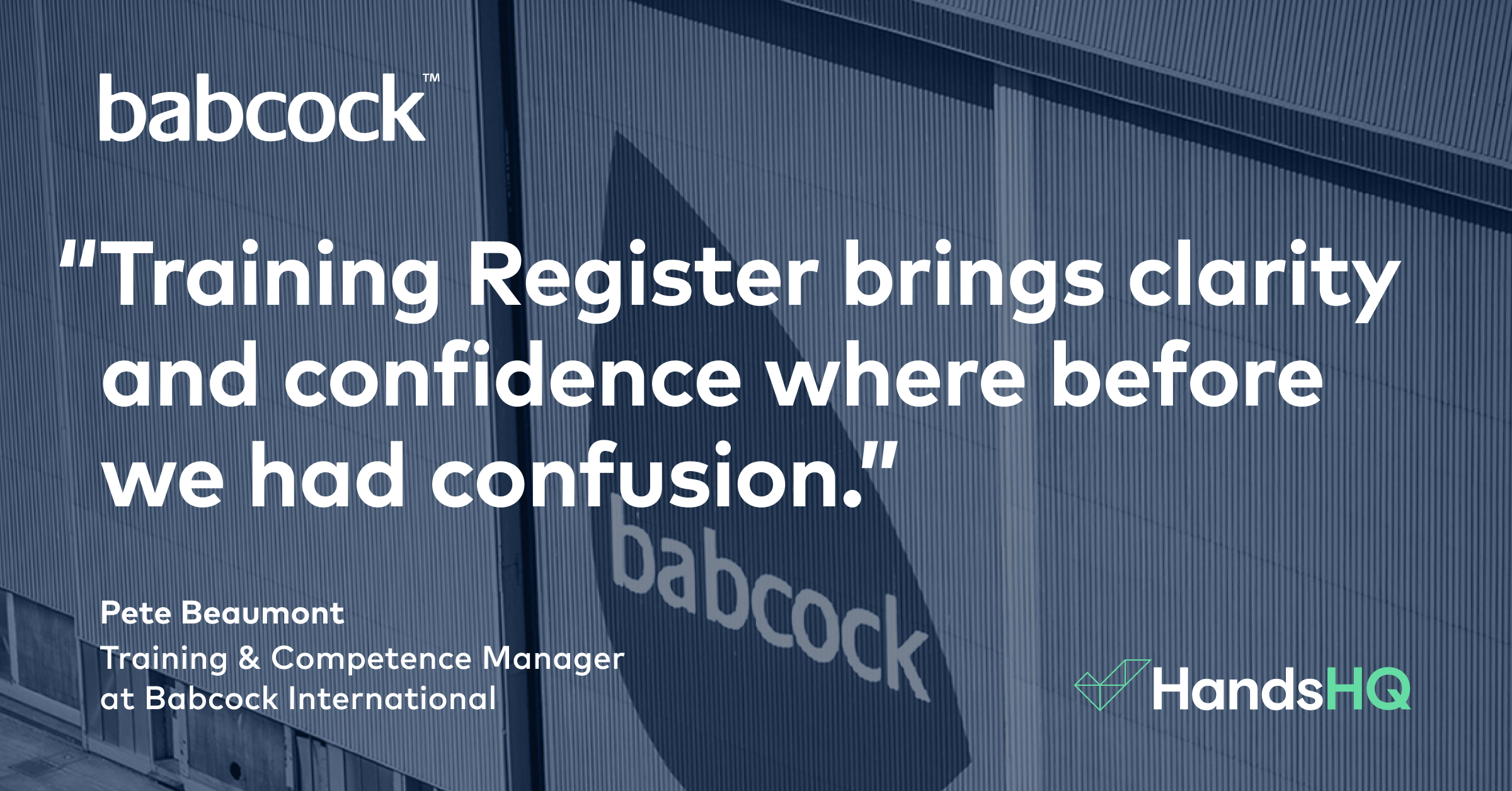 Babcock International case study