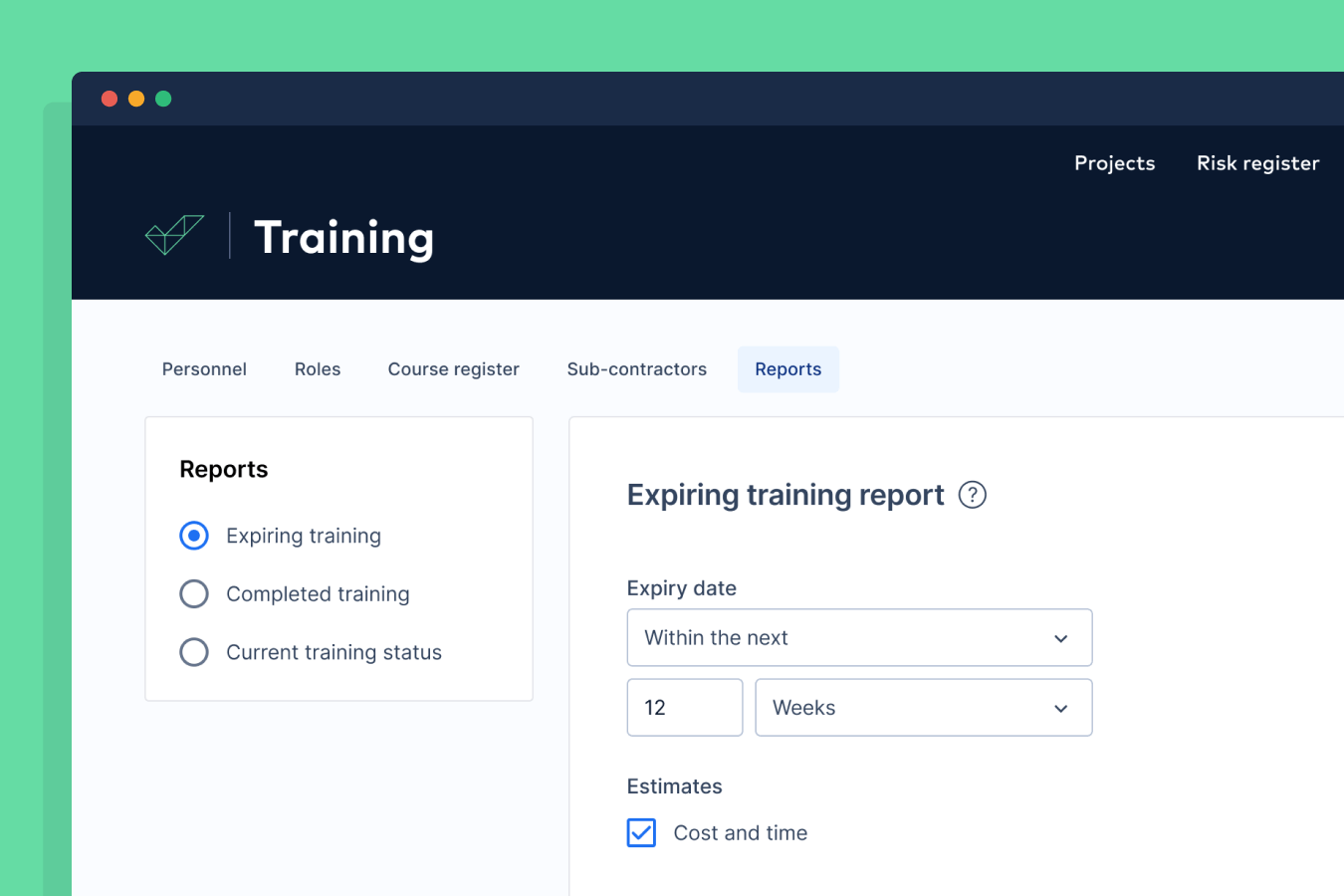 Revolutionising Training Management with Training Register Reporting! 🚀