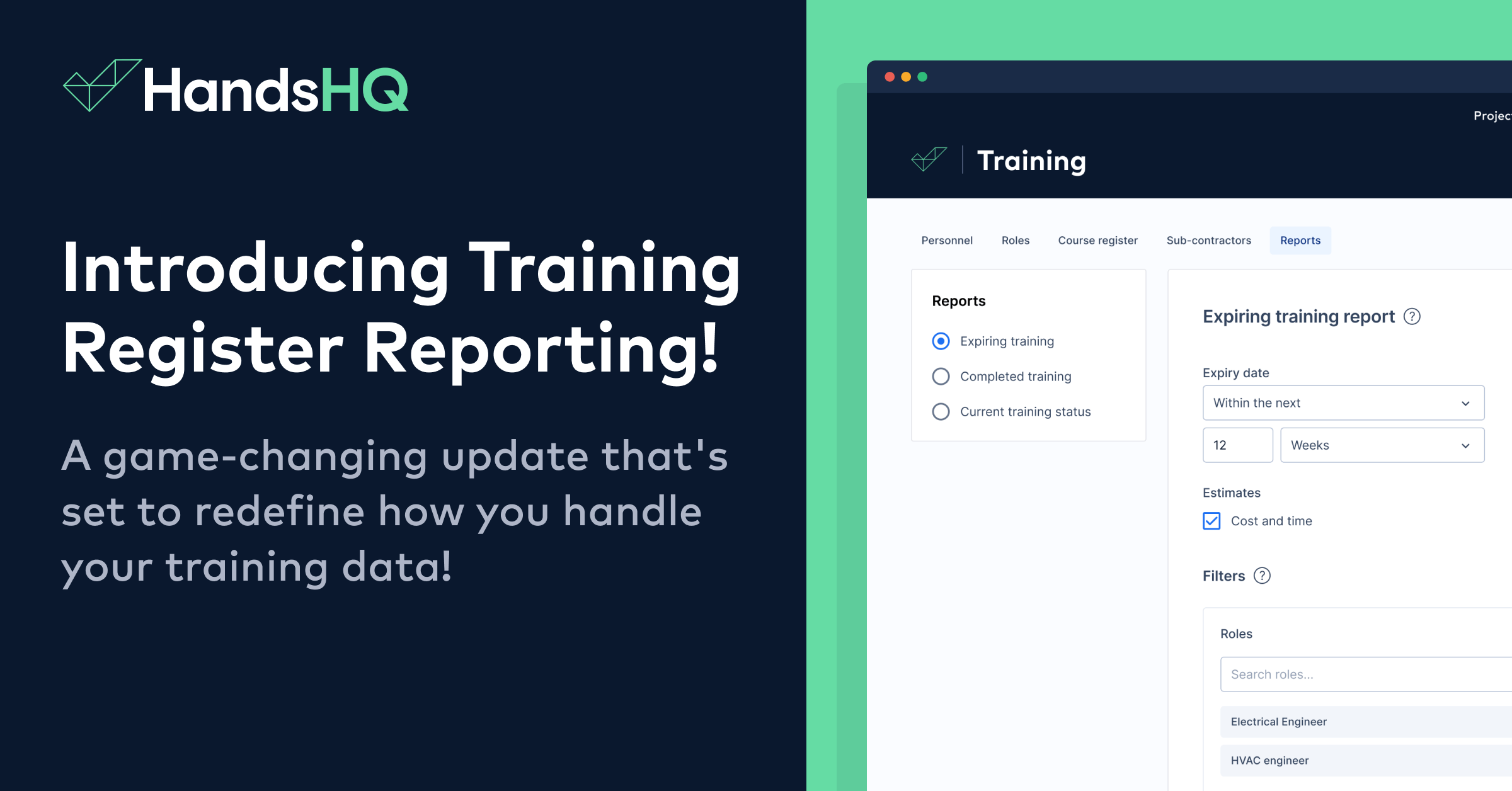 Revolutionising Training Management with Training Register Reporting! 🚀