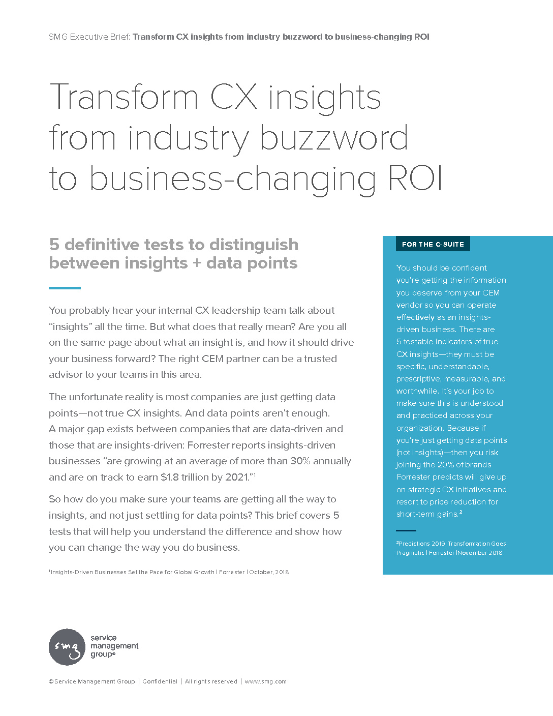Transform CX insights from industry buzzword to business-changing ROI ...