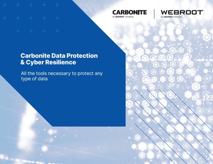 Carbonite Data Protection & Cyber Resilience: All the tools necessary ...
