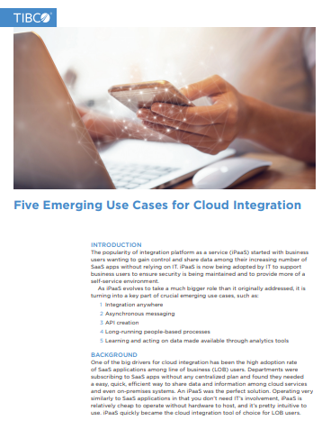 Five Emerging Use Cases for Cloud Integration | TechContentHub