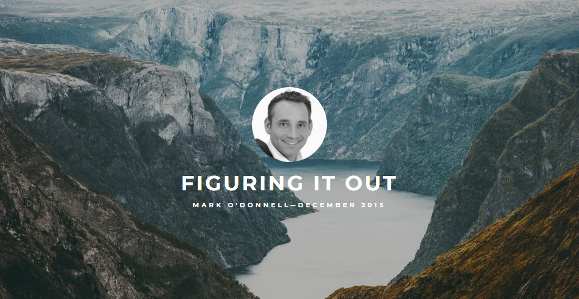 Mark O'Donnell: Figuring It Out | Profiles in Success