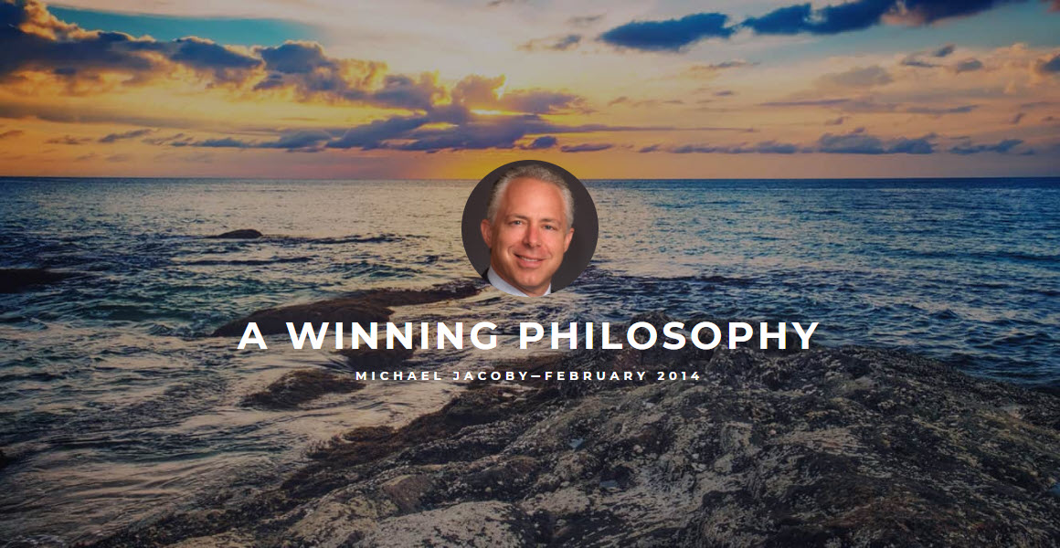 Michael Jacoby: A Winning Philosophy | Profiles in Success