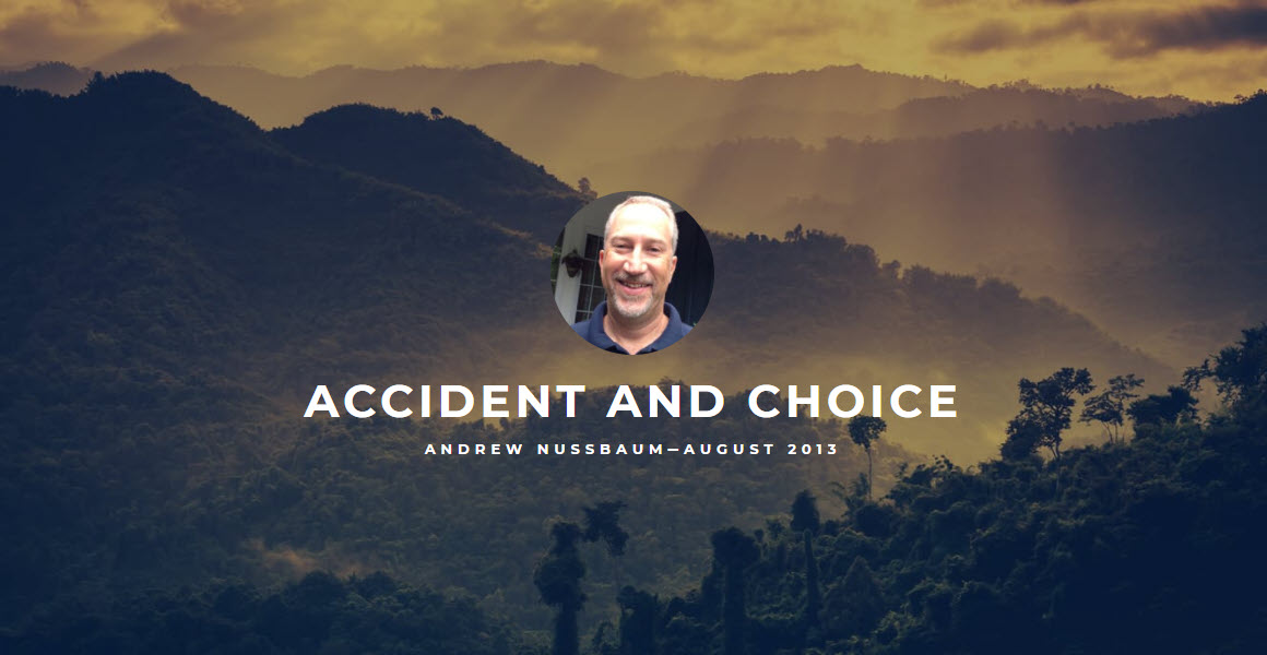 Andrew Nussbaum: Accident and Choice | Profiles in Success