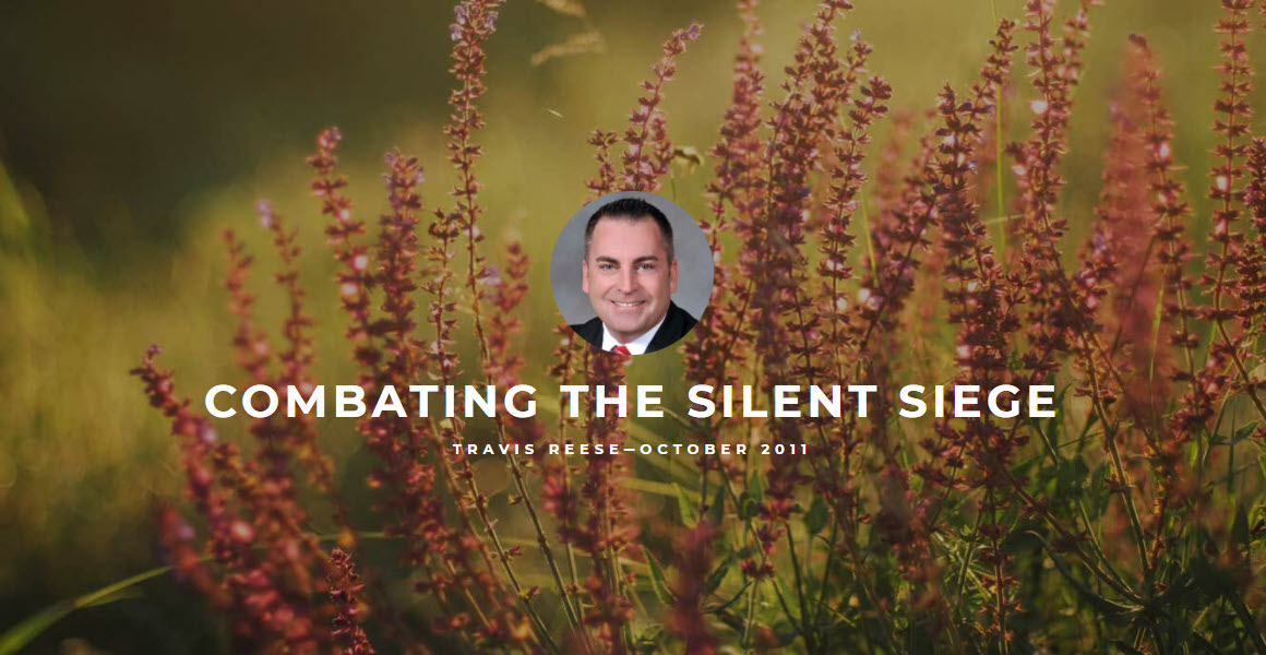 Travis Reese: Combating the Silent Siege | Profiles in Success