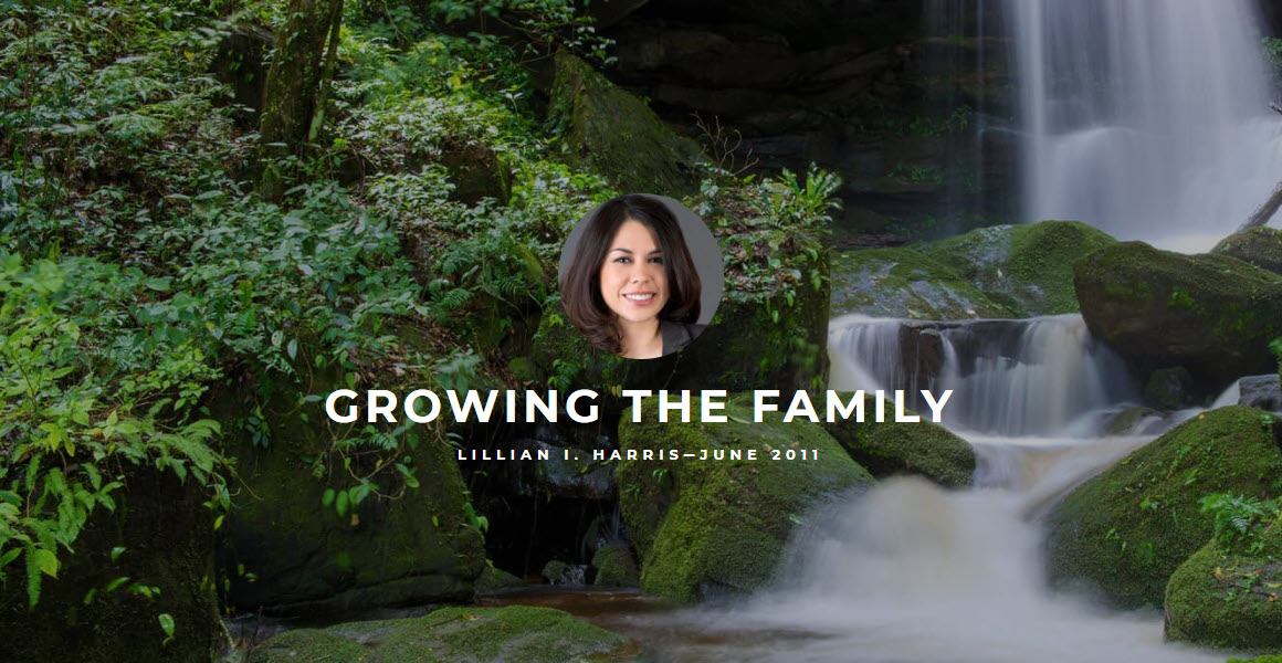 Lillian I. Harris: Growing the Family | Profiles in Success