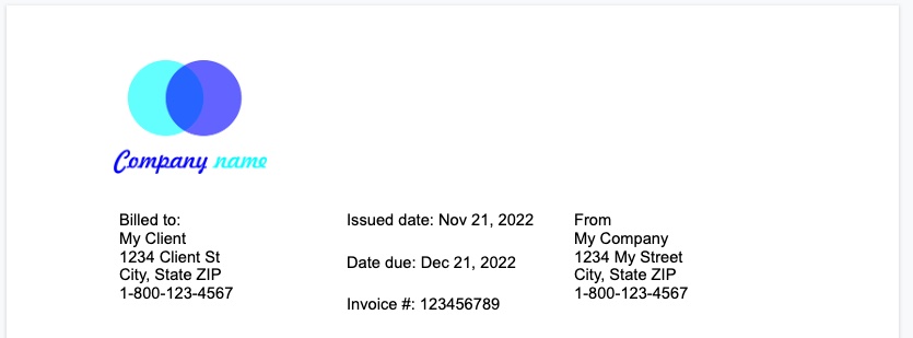 How to Create an Invoice Using Google Docs and Google Sheets - Invoicer.ai