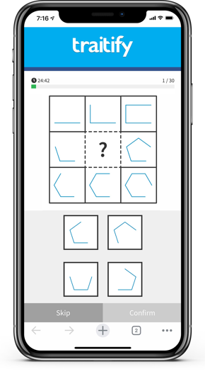 Product preview: Traitify cognitive assessment