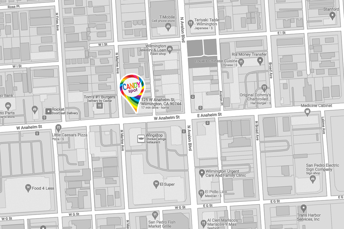 Find A Location Near You - Candy Spot