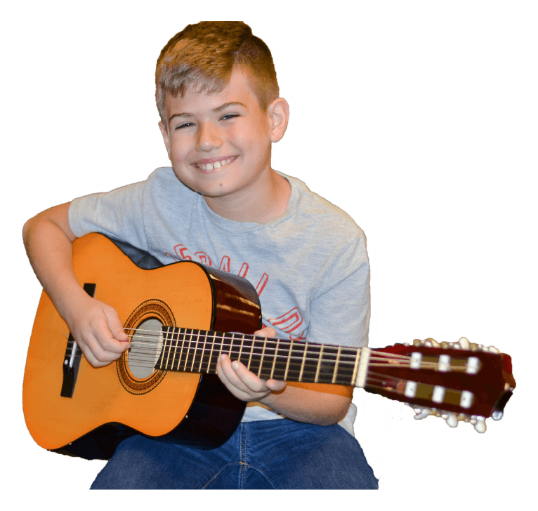 Group Guitar Lessons for Kids In-Person & Online!