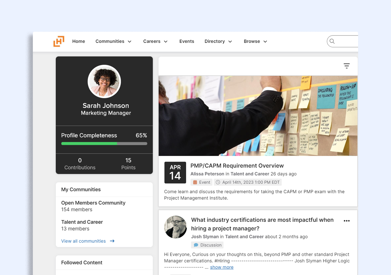 Thrive Jobs - A Partnership Between Web Scribble and Higher Logic | Web ...