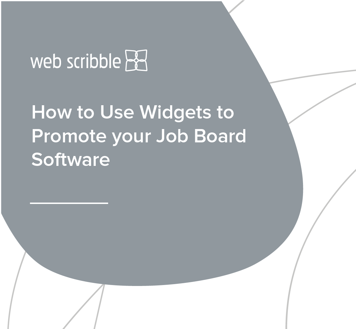 How to Use Widgets to Promote your Job Board Software | Blog | Web Scribble