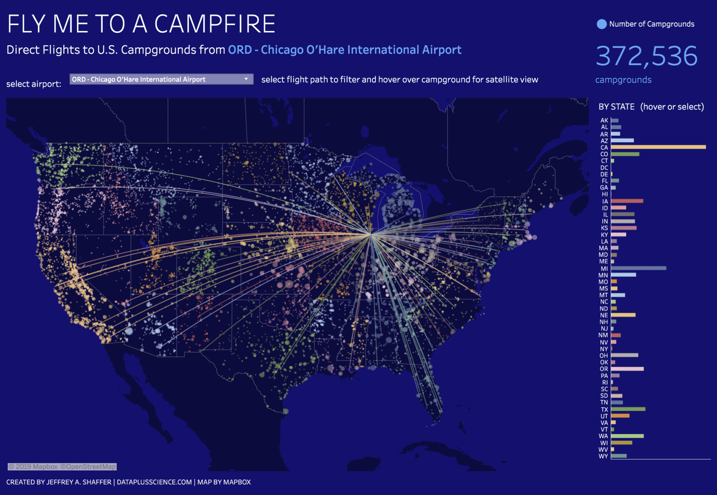 Tableau builds with Mapbox Vector tiles and Raster tiles