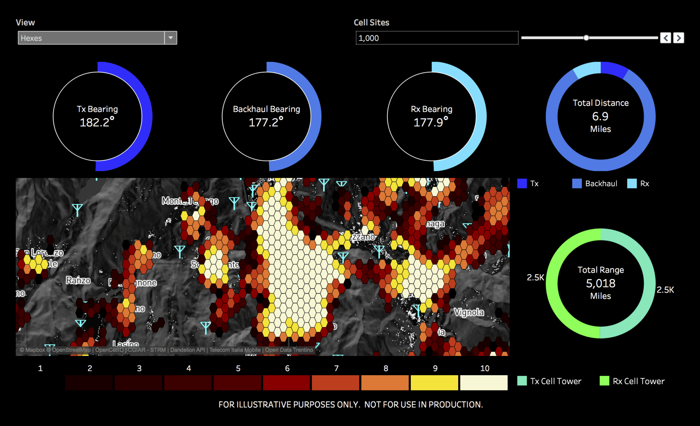 Tableau builds with Mapbox Vector tiles and Raster tiles