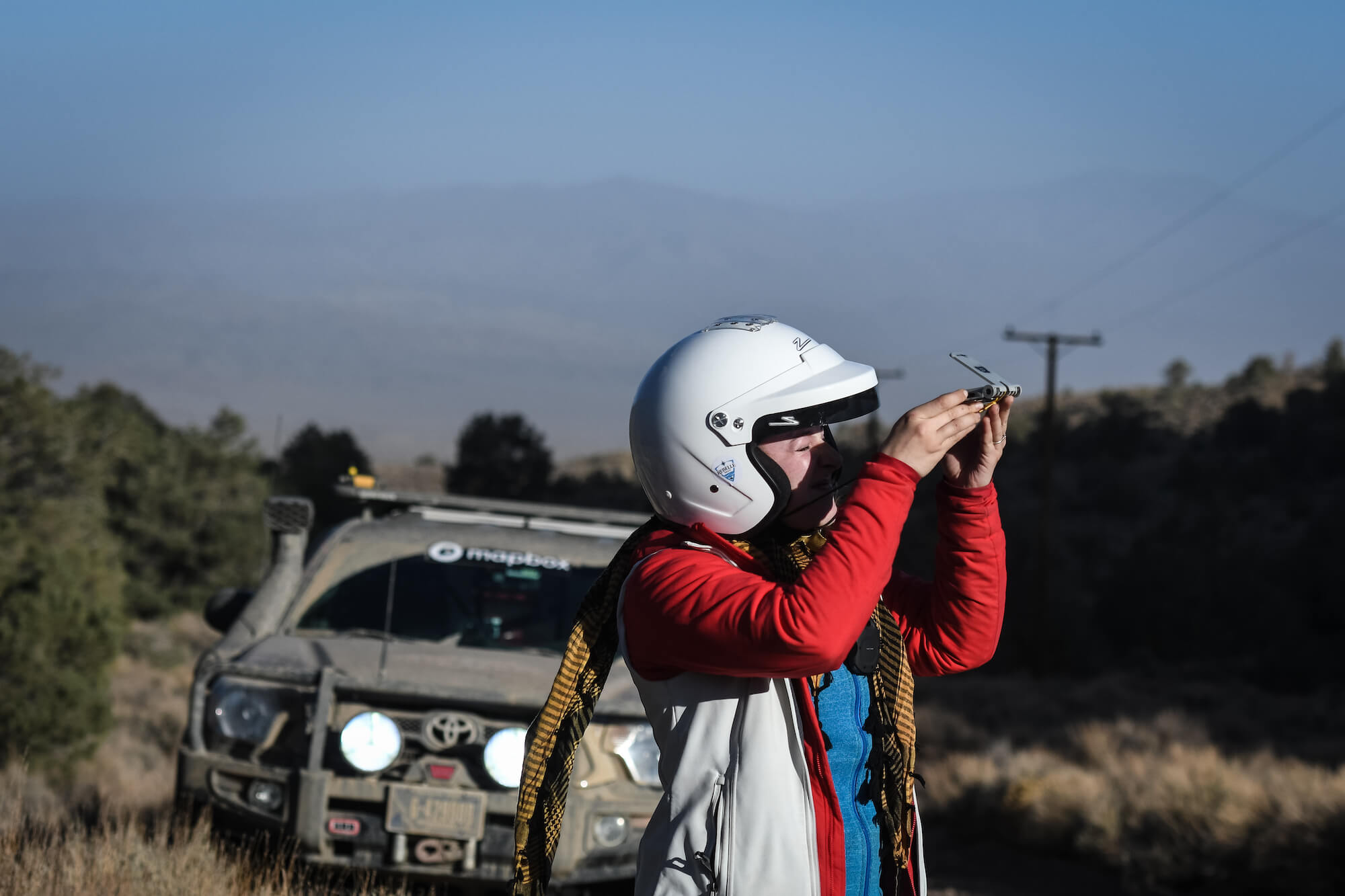 Rebelle Rally builds with Mapbox