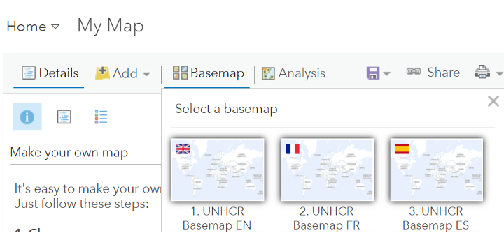 UNHCR builds with Mapbox Studio, GL JS, and the Mapbox Tiling Service