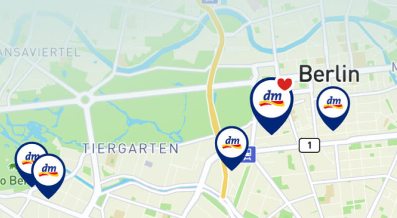 dm builds with Mapbox GL JS and the Mapbox Geocoding API