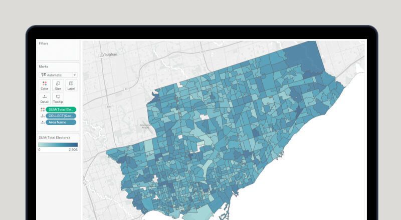 Tableau builds with Mapbox Vector tiles and Raster tiles