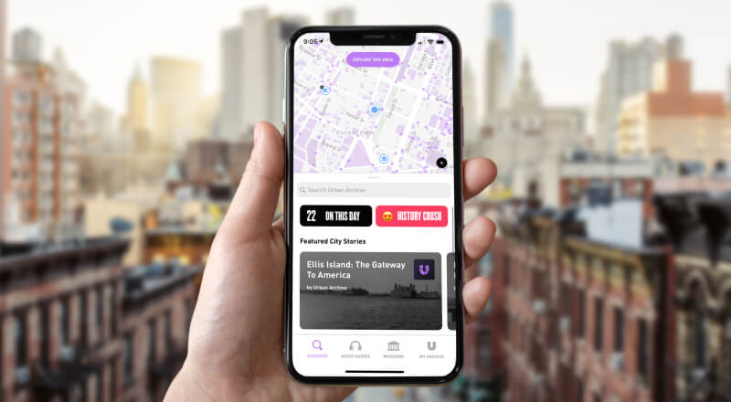 Urban Archive builds with the Mapbox Tiling Service and Mobile Maps SDKs