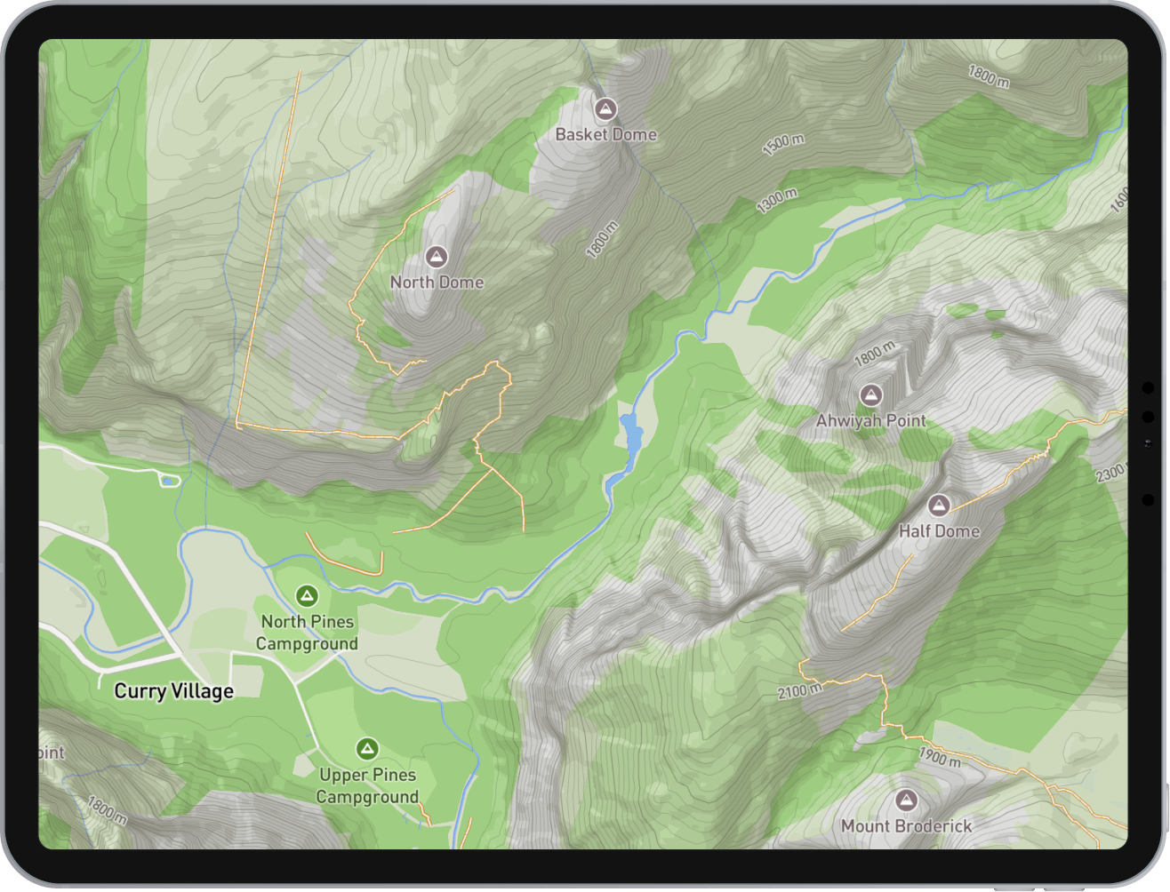 Mapbox Outdoors: map style for hiking, running & biking