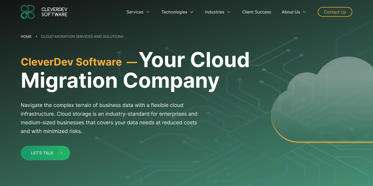 Cloud Migration Services and Solutions | CleverDev Software
