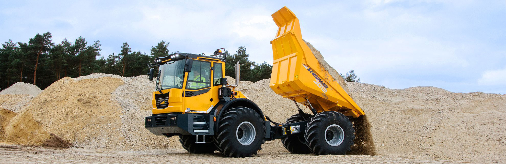Hyr en Bergmann C815S från Arema Heavy Rental