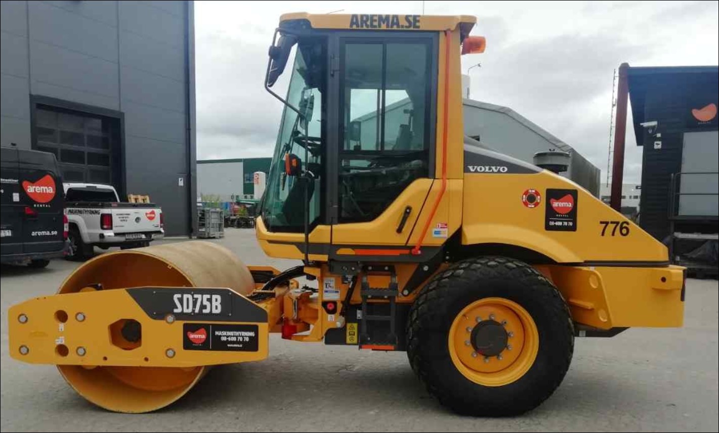 Hyr en Volvo SD75B från Arema Heavy Rental