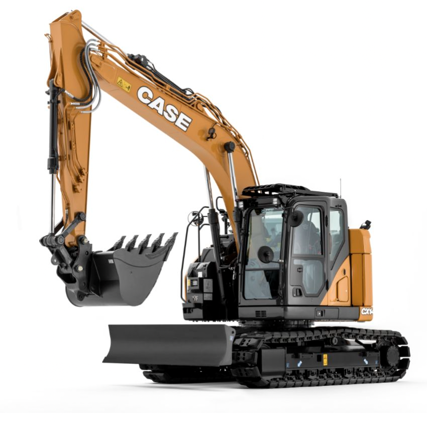 Hyr en Case CX145D SR från Arema Heavy Rental
