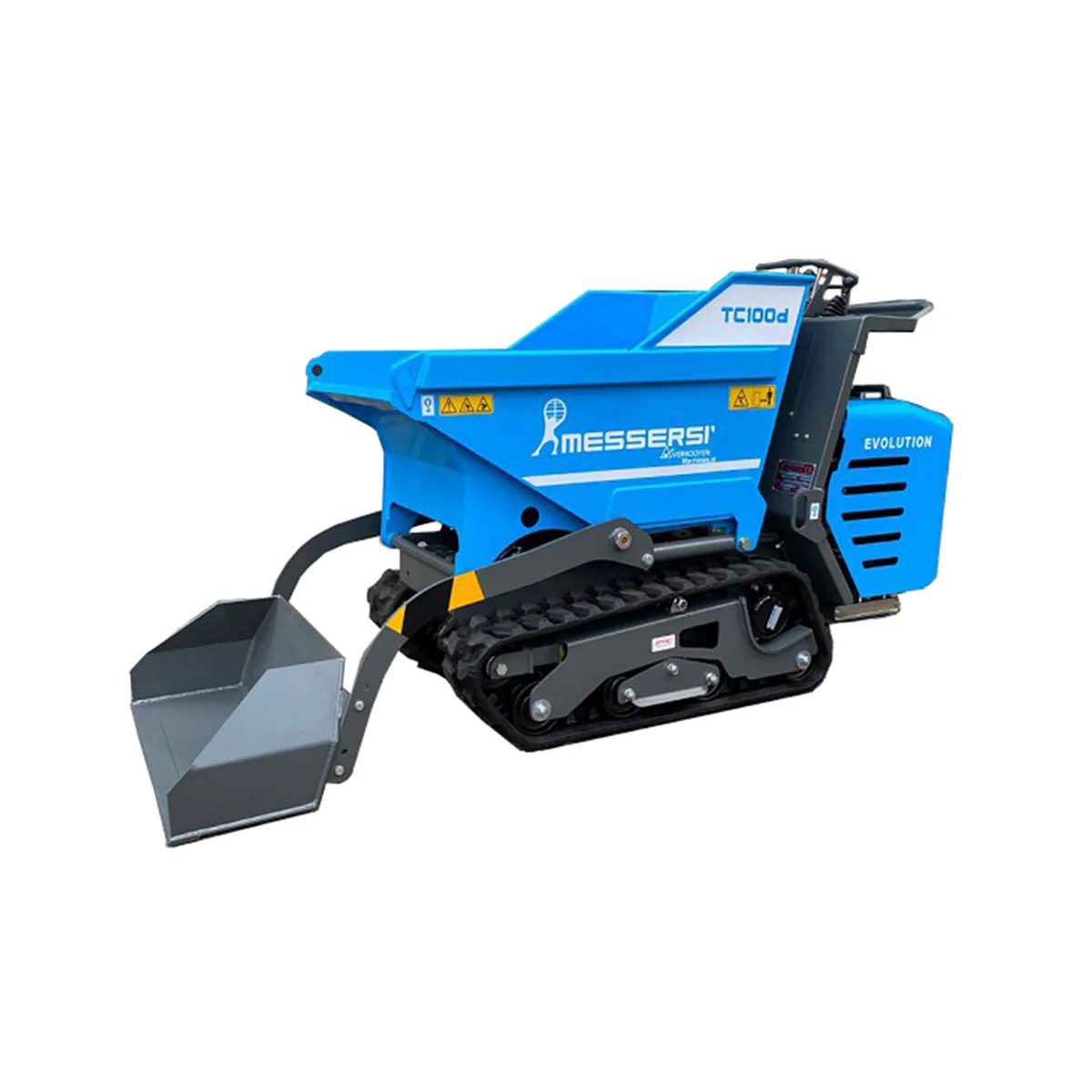 Hyr en Messersi TC100d självlastande från Arema Heavy Rental