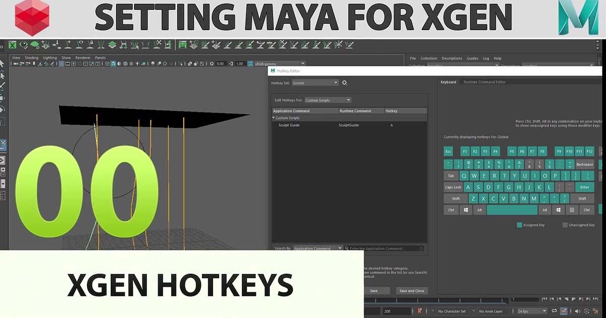 Setting Maya for Xgen