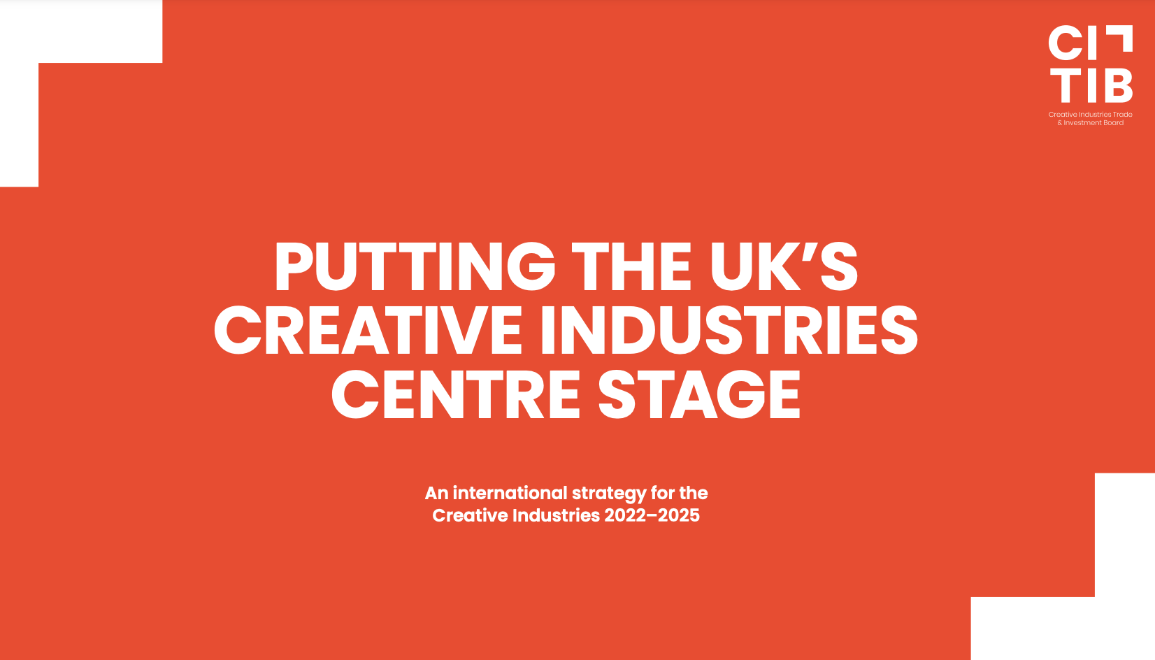 New International Strategy for UK creative industries launched - The ...