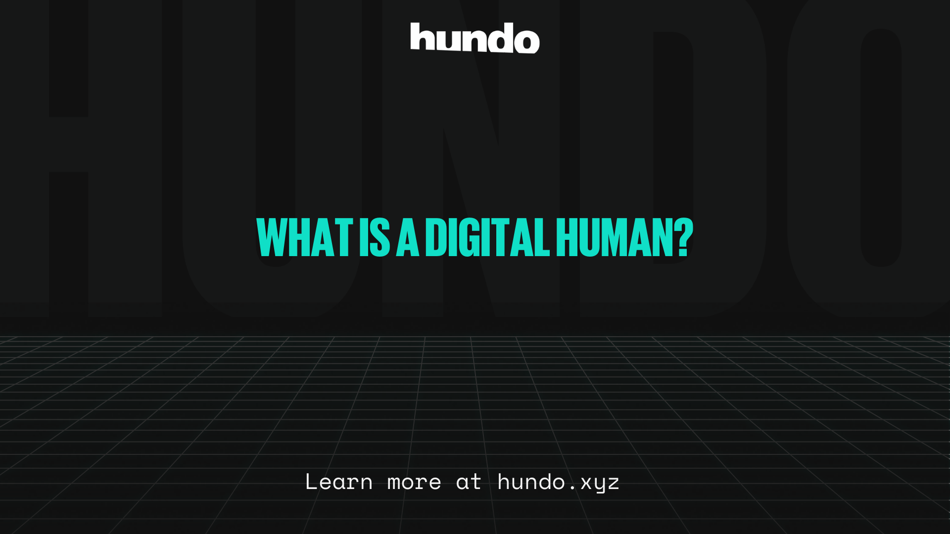 What is a digital human? | Hundo