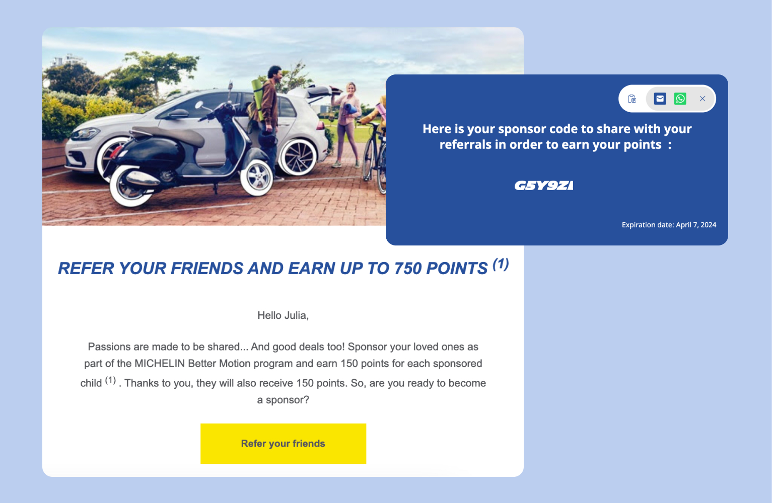 Voucherify Customers - Michelin