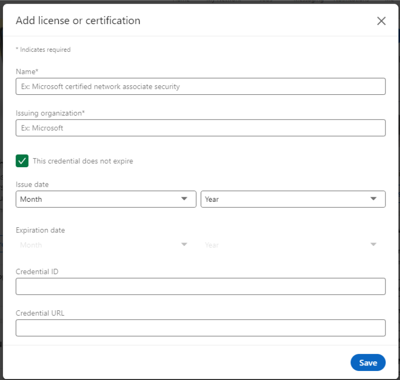 How to Add Certificates to a LinkedIn Profile