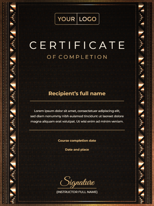 FREE Anger Management Certificate of Completion Templates [6 Ready ...