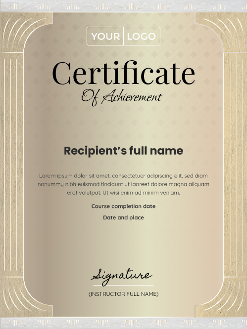 FREE Anger Management Certificate of Completion Templates [6 Ready ...