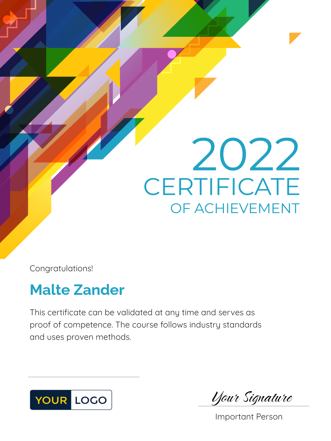 How to validate certificates and diplomas with a QR-Code for free?