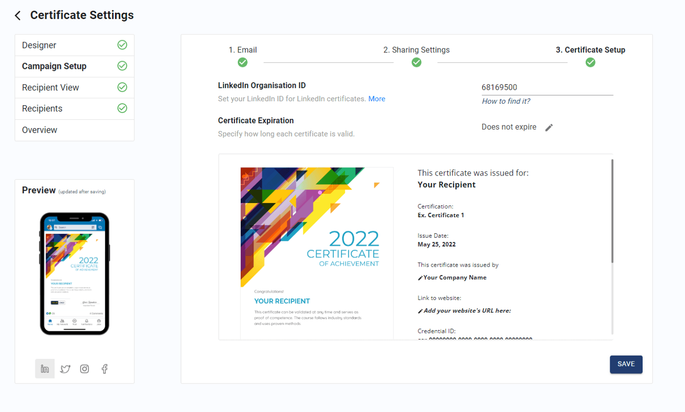 How to validate certificates and diplomas with a QR-Code for free?