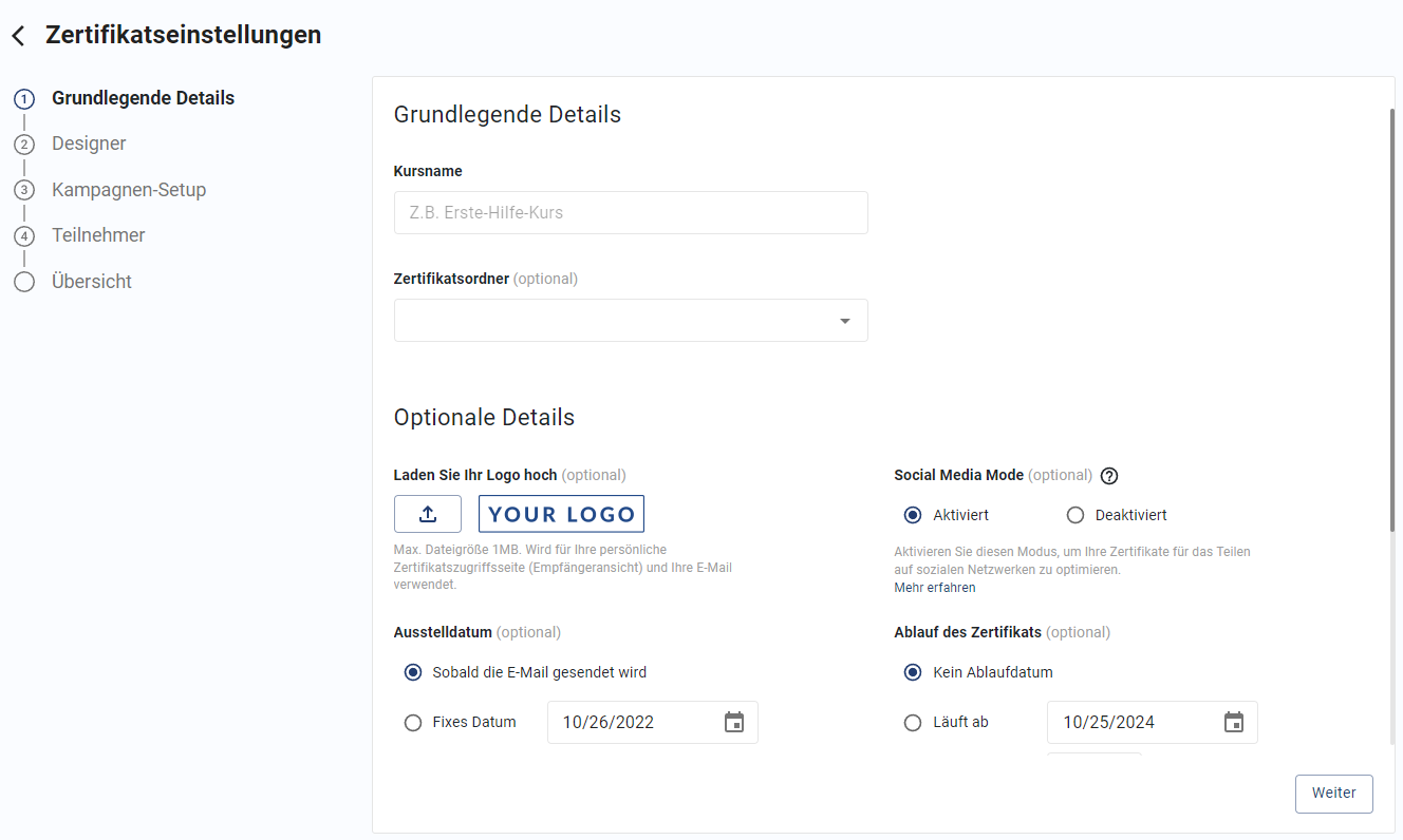 [Anleitung] Wie man LinkedIn Badges und Zertifikate versendet | Virtualbadge.io